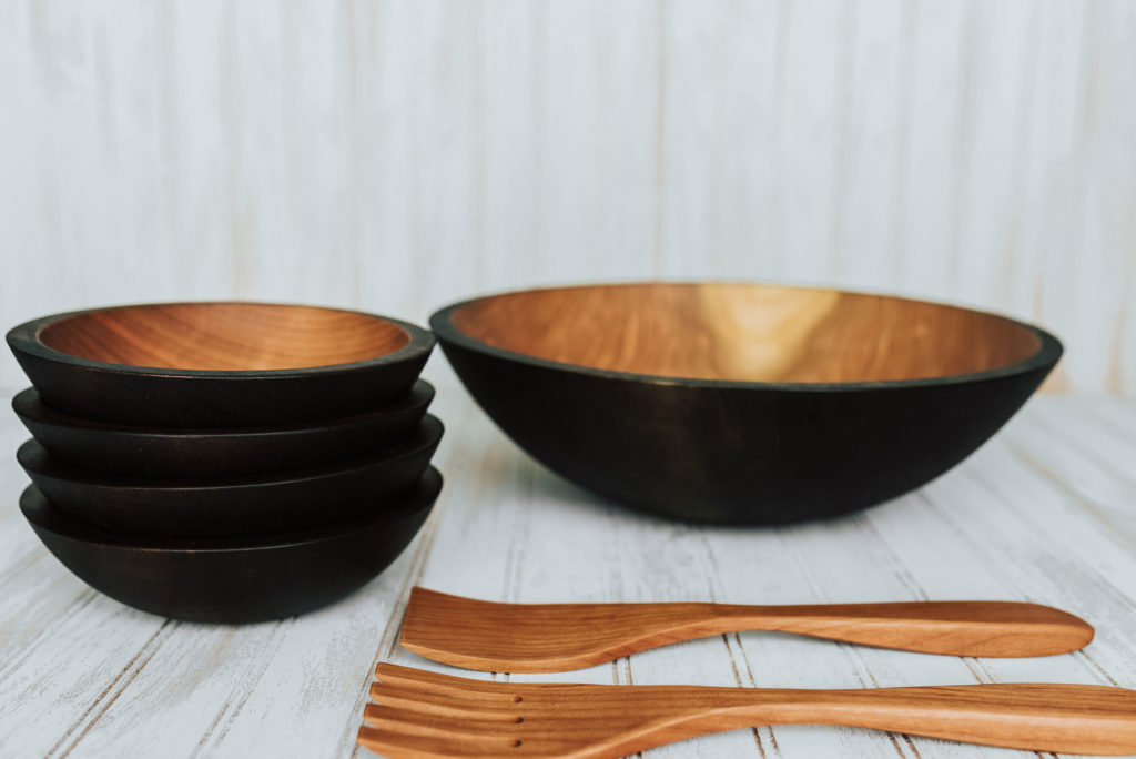 Solid Ebonized Cherry Bowls Archives | Holland Bowl Mill | Famous ...