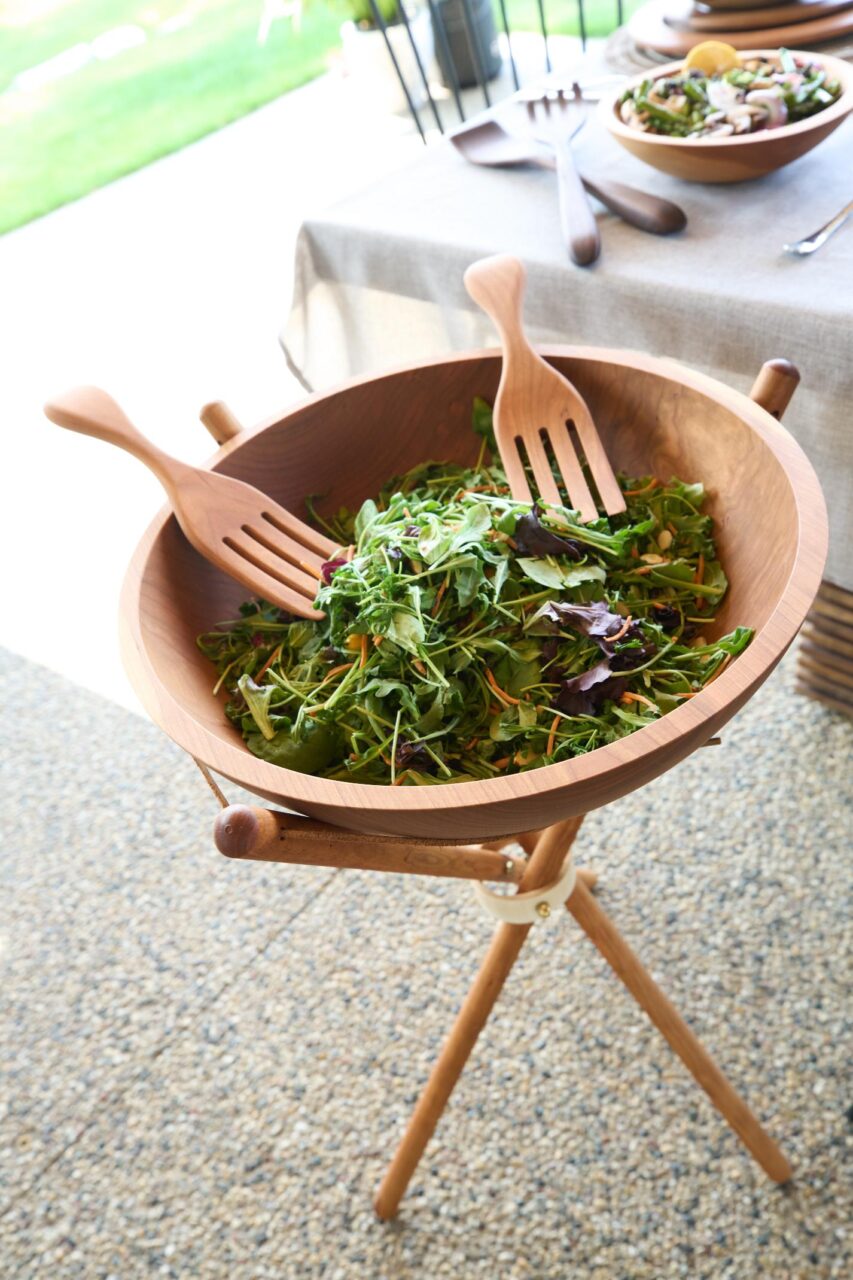 Best Handcrafted Wooden Salad Bowls for Serving | Holland Bowl Mill ...