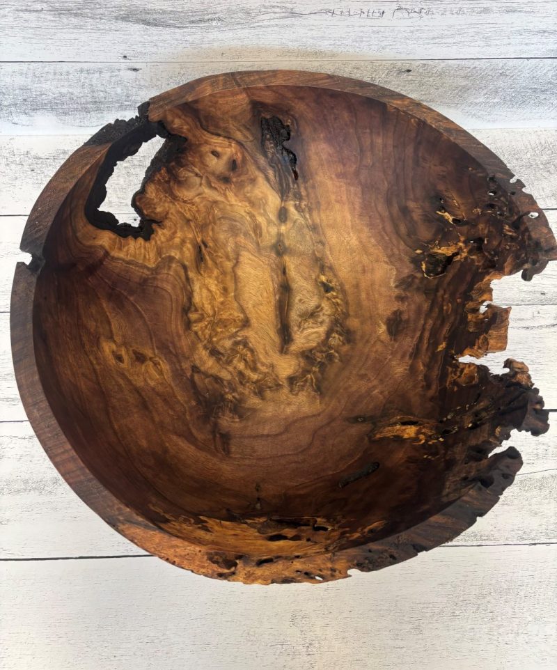 Walnut Burl Collection — No. 10 | 17" | Live Edge | Holland Bowl Mill ...